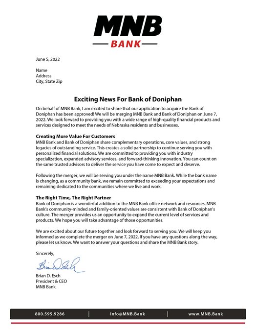 MNB Bank McCook, Nebraska - MNB Bank